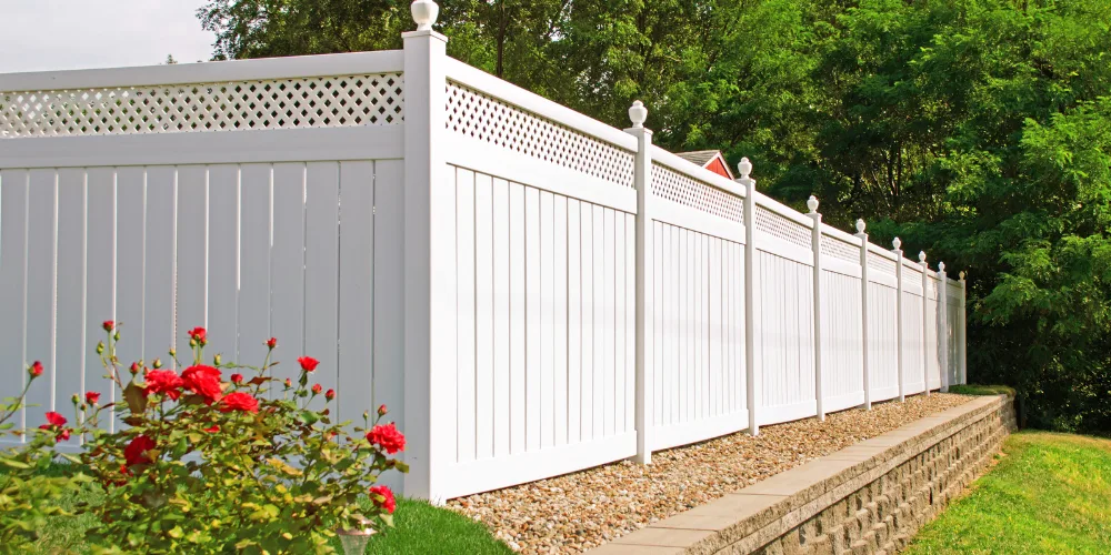 Vinyl Fencing in Multiple Colors - Apex Fencing & Roofing